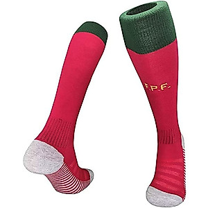 Football Jersey No.7, Soccer Jersey, Sports Fans Outdoor T-Shirt Boys Kids Youth Jersey Shirt Socks Soccer Shirt Gift Kit Set (S (h 63-65in w 99-121lb))