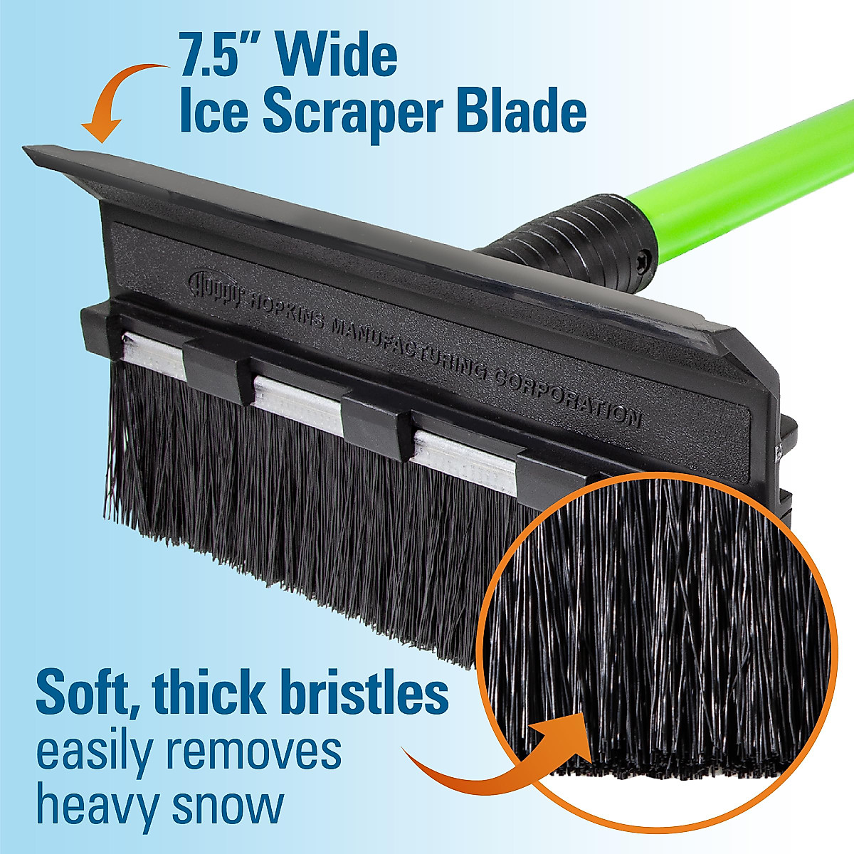 SubZero 2610XB 48" Extender Snowbroom with Integrated Squeegee Head (Colors may vary)