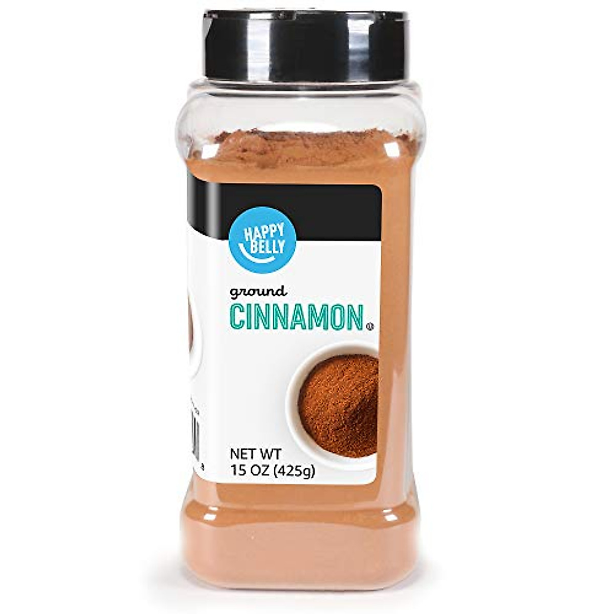 Amazon Brand - Happy Belly Cinnamon, Ground, 15 ounce (Pack of 1)