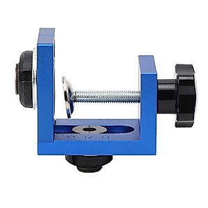Orenic 3 in 1 Pocket Hole Jig Kit, Drill Guide Hole Opener Woodworking Locator, Hole Jig Positioning Punch Tools with Positioning Clip, Adjustable Drilling Guide for Puncher Locator Carpentry Woodwork