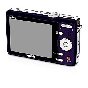 Kodak Easyshare M763 7.2 MP Digital Camera with 3xOptical Zoom (Blue)