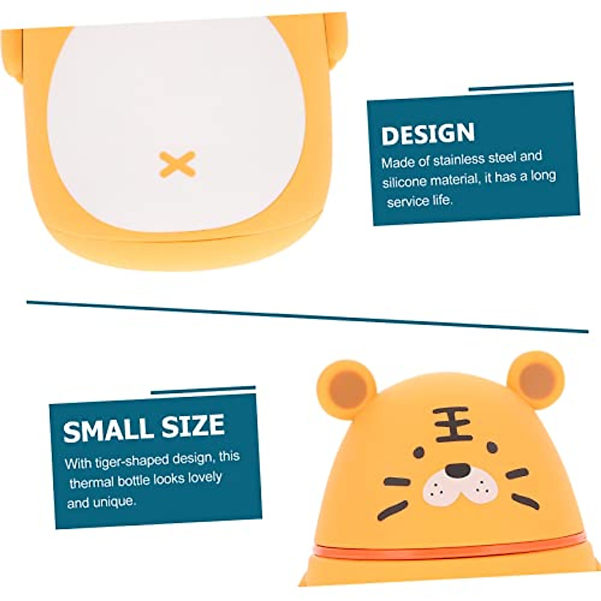 Holibanna Student Heat Preservation Cup Water Bottles for Kids Tumbler for Kids Sport Water Bottles Thermal Water Bottle Travel Bottle Vacuum Student Water Bottle Cartoon Thermal Tumbler