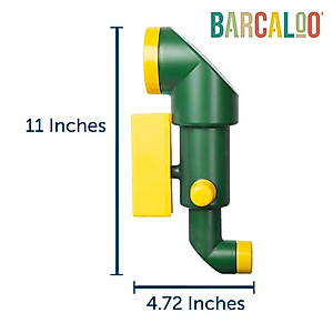 Barcaloo Playground Equipment Play Periscope for Kids - Green Periscope Playset Attachment, Monocular Periscope Swing Set Accessory for Outdoor Playhouse Playset Backyard. Periscope for Toddler