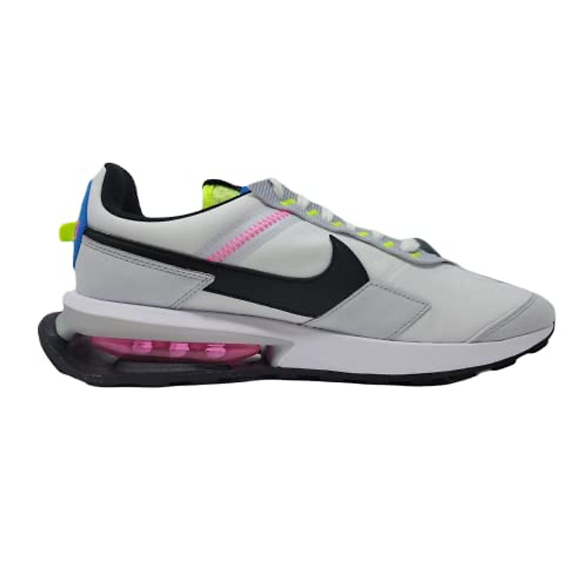 Nike Air Max Pre-Day Men's Running Trainers, White/Black-Pure Platinum-Volt, 11 M US