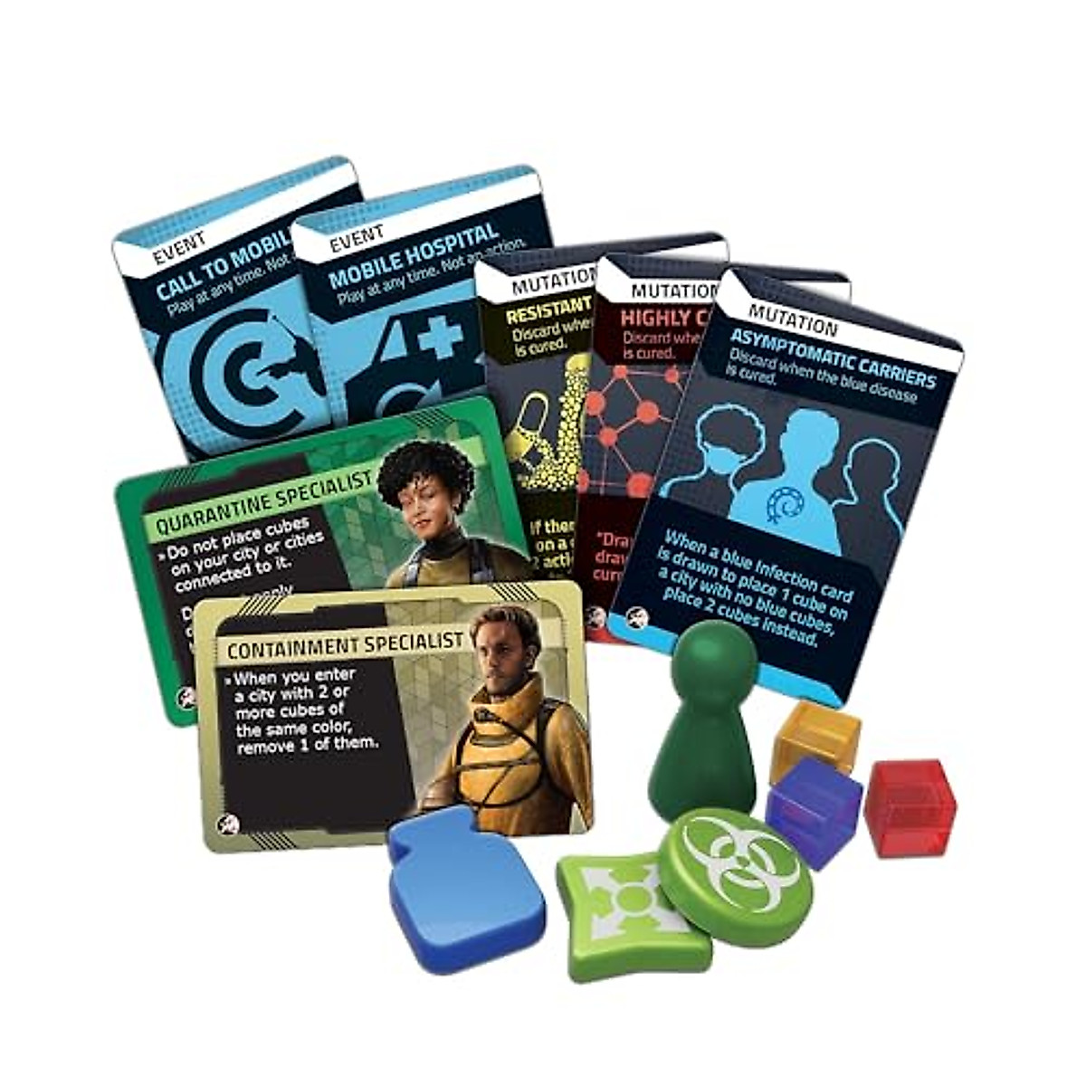 Pandemic Hot Zone: Europe Board Game - Cooperative Disease-Fighting Adventure, Strategy Game for Kids and Adults, Ages 8+, 2-4 Players, 30 Minute Playtime, Made by Z-Man Games