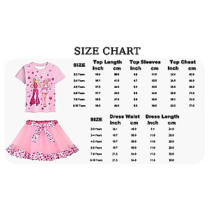 QUJQOM Costume Outfit Girls Kids Birthday Princess Tutu Dress with Necklace Earring Earring QM032XXL