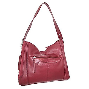 Hottie Leather Hobo (Black)