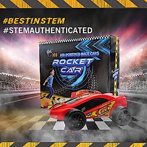 Ynzix Boy Toys Outdoor Toy Cars Air Powered Car for Racing STEM Gifts for Kids Boys and Girls Toys Age 5 6 7 8