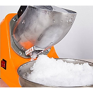 300W 220V Stainless Steel Household & Commercial Electric Ice Shaver Crusher Snow Cone Maker Machine