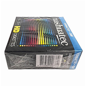 Nashuatec High Density HD 2-Sided 3.5" Diskette Formatted 10 Diskettes Per Pack For Storage Data