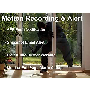 101AV 16CH Security Camera System Hybrid HD H.265/H.264 5in1 DVR/NVR, HD-TVI/CVI/AHD/IP, HDMI/VGA Video Out, Phone APPs for Home & Office, Work w/ 5MP Lite Analog & 8MP Lite IP Camera, 2TB HDD(no PoE)