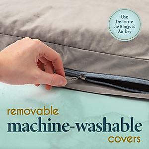 Florensi Meditation Cushion & Zabuton Meditation Mat Bundle- Premium Velvet Meditation Pillow for Women and Men,Washable Cover, Buckwheat Round Floor Pillow & 100% Cotton Square Floor Cushion