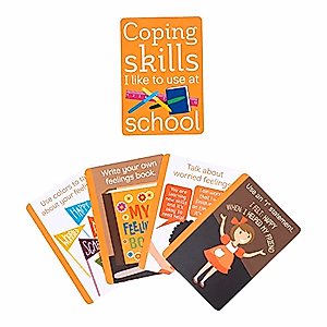 Coping Skills for Kids Coping Cue Cards Processing Deck