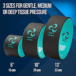 Yoga Wheel 3 Pack - Lose Weight, Get in Shape and Get Fit I 3 pack Yoga Wheel Set I Home Yoga I Improve Posture