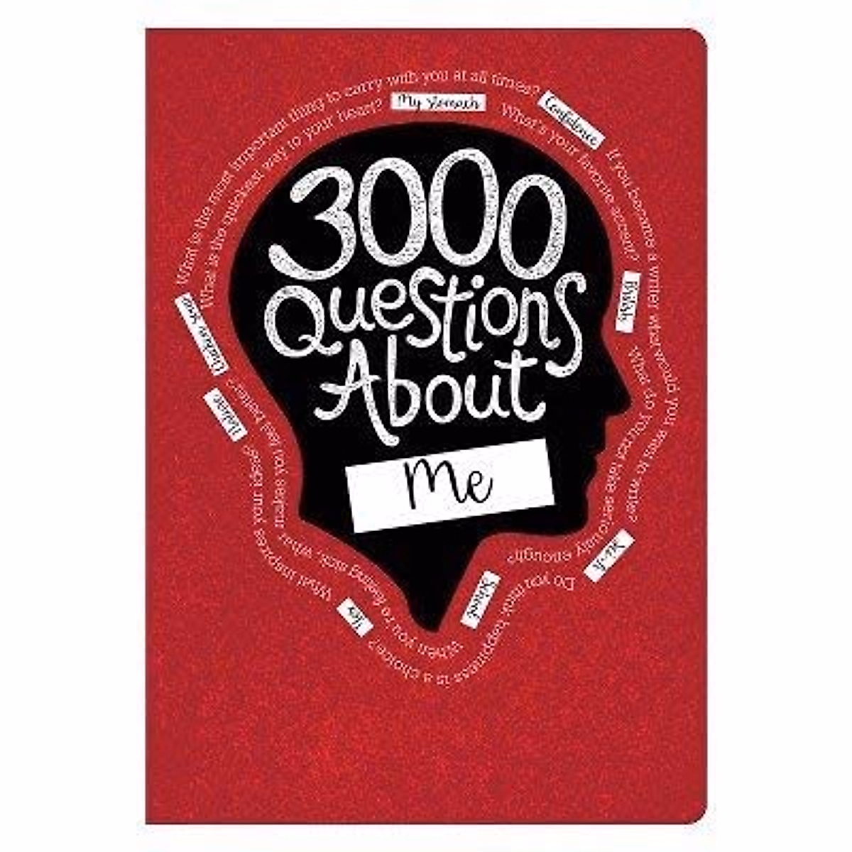 3000 Questions About Me Activity Journal - Piccadilly Multi-Colored