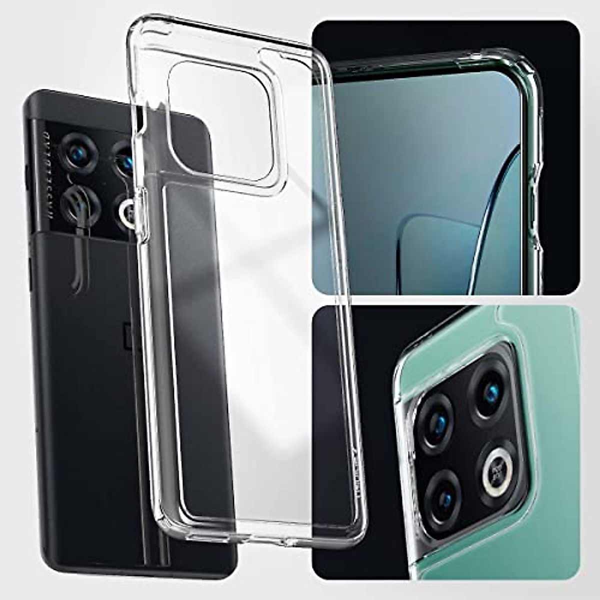 Spigen Ultra Hybrid Designed for OnePlus 10 Pro 5G Case (2022) - Crystal Clear