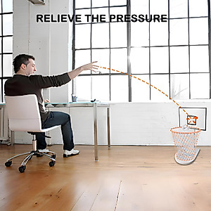 MORNING SUN Basketball Trash Can Holder, Basketball Trash Can Wooden Display (Excluding Trash Can), Garbage Bin Basketball Hoop for Home Office Kitchen Living Room