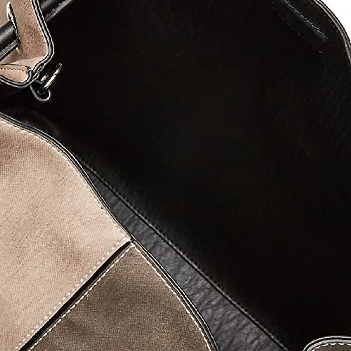 Calvin Klein Gabrianna Novelty North/South Key Item Tote, Grey Combo