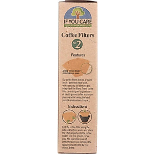 If You Care FSC Unbleached No 2 Coffee Filters, 100 Count