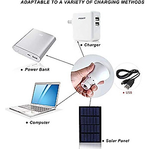 Solar Camping Light for Balcony Deck Patio Umbrella Lights Garden Shed Barn Outdoor Indoor Night Light Emergency Pet House Light