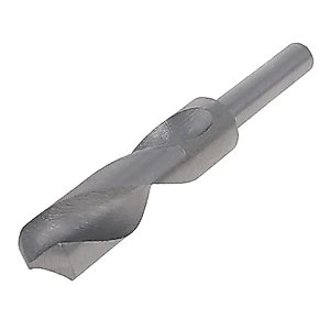 Auniwaig 1/2" Reduced Shank Drill Bit, 22mm High Speed Steel HSS Drill Bit for Stainless Steel, Alloy Metal, Plastic Wood