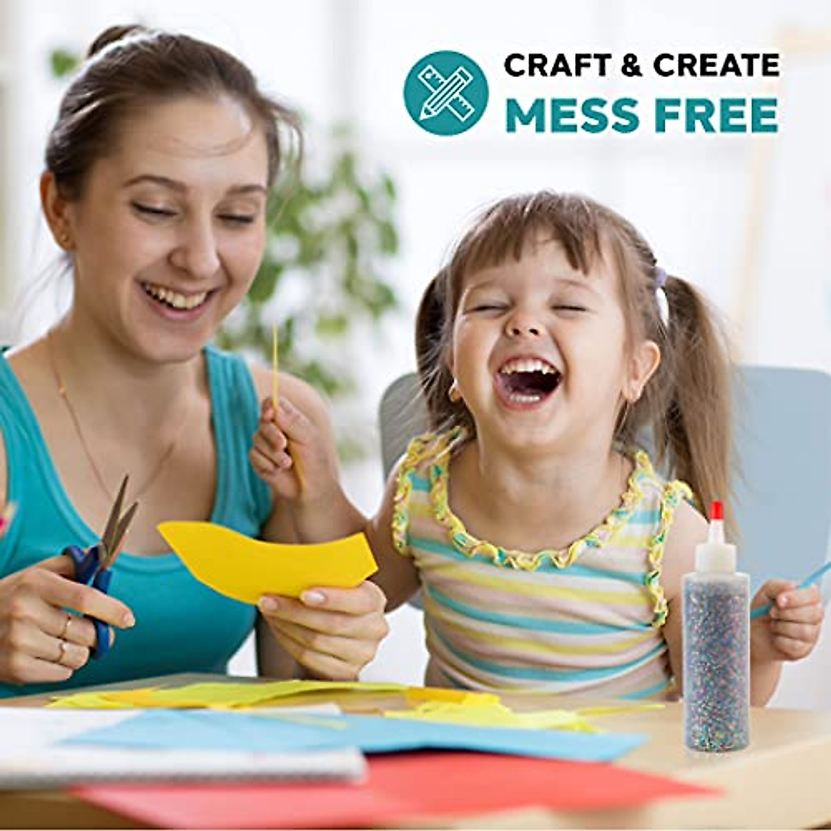 4-Ounce Squeeze Bottles with Red Tip Cap (8-Pack), BPA Free and Latex-Free, Food-Grade Mini-Bottles (120mL) - for Arts and Crafts, Glue, Icing, Griller, Sauces, Dressings, Condiments, Cake Decorating