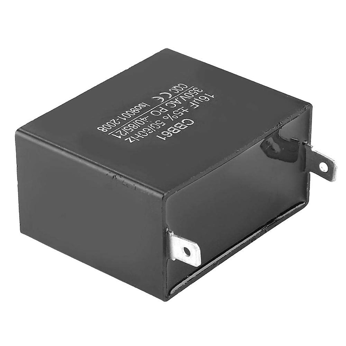 CBB61 Capacitor，350VAC 16uF Motor Running Starting Capacitor Generator，50/60Hz Start Capacitor Run Capacitor，for Brushless Gas & Generators