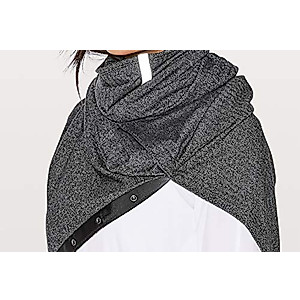 Lululemon Vinyasa Scarf Rulu Heathered Herringbone Slate