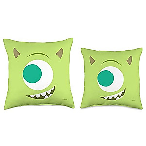 PIXAR Disney Monster, Mike Throw Pillow, 16x16, Multicolor