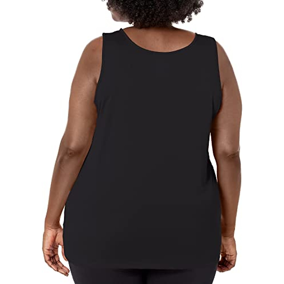 Just My Size Women's Plus-Size Cooldri Performance Scoopneck Tank Top