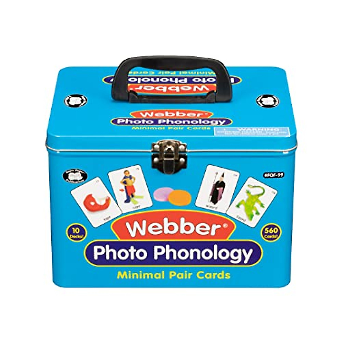 Super Duper Publications | Set of 10 Photo Phonology Minimal Pair Flash Cards Fun Deck Combo | Educational Learning Resource for Children