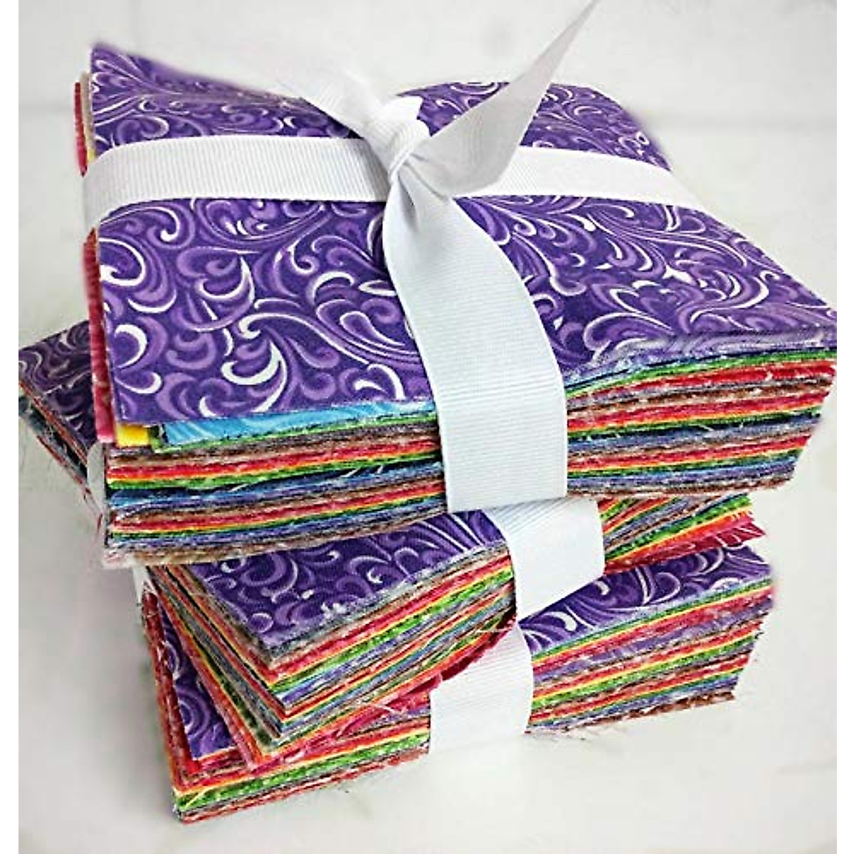 102 twister pre cut charm pack 5" squares 100% cotton fabric quilt, jelly roll fabric strips for quilting, henry glass holiday homestead fabric, face fur fabric for crafts