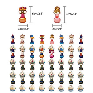 ADIANZI Chess Party Supplies Cartoon Medieval Chess Themed Party for Adults Kids Chess Birthday Party Decorations Kids Chess Party Backdrop Chess Birthday Banner