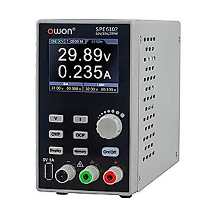 OWON SPE6102 200W0-60V / 0-10A 1CH 10mV/1mA Programmable DC Digital Power Supply Adjustable Voltage Regulator Mini Laboratory Power Supply
