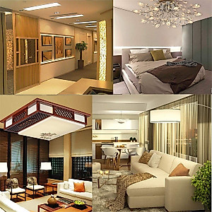 Lxcom Lighting Dimmable E11 LED Corn Bulb 10W Mini Ceramic Candelabra Bulbs (6 Pack)- 102 LEDs 2835 SMD 100W Equivalent Warm White 3000K T3/T4 JDE11 120V Lamp for Chandeliers Cabinet Lighting