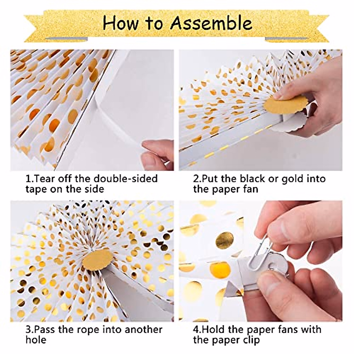 Marte&Joven Graduation Decorations Class Of 2023 - Graduation Party Supplies Including Congrats Grad Banners, Porch Sign, Paper Fans, Balloons, Foil Curtains for Graduation Party Decorations