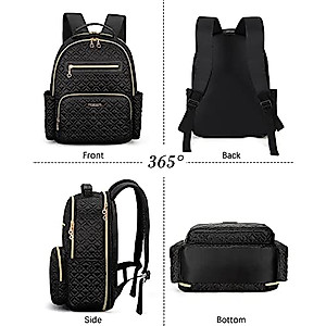 Small Backpack for Women，Mini Purses Backpack for Girl Fashion Backpacks Carry On Travel Casual Lightweight Daypack for Ladies College Teen Girls - Black