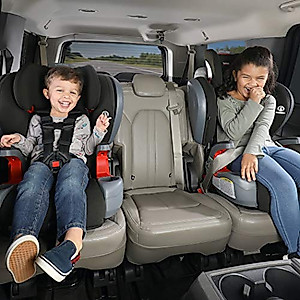 Britax Grow with You ClickTight Plus Harness-2-Booster Car Seat, Jet Safewash Fabric