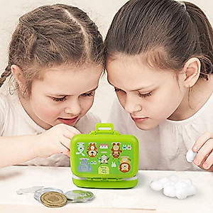 Baby Tooth Box Holder for Lost Teeth Keepsake with Tooth Fairy Silver Gold Coin