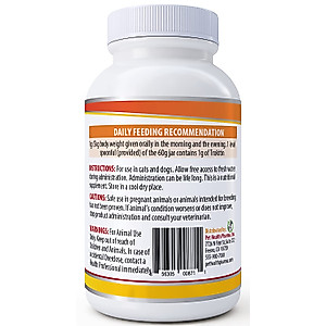 Trukitin Chitosin Based Phosphate Binder for Cats & Dogs – All Natural Human Grade Ingredients for Renal Support Supplement with Calcium Carbonate Oral Powder (Made in U.S.A)