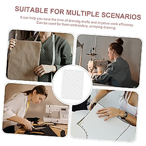 VILLCASE Quilting Stencils for DIY Clothing Multi-Function Sewing Embroidery Template Ruler Sewing Gauge