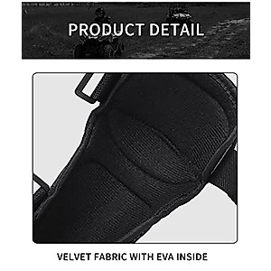 BARBOK Kids Dirt Bike Knee Pads Elbow Pads Youth Safety Anti-Collision Protective Gear for ATV Cycling Rollerblading Motorcycle Skateboard Scooter