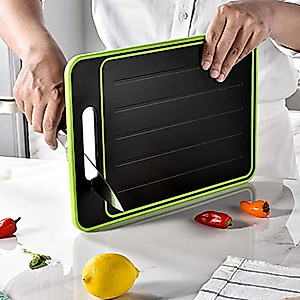 Fast Thawing Plate and Chopping Board Defrosting Tray Frozen Meat and Food Fast Defrosting Tool Cookware Accessories