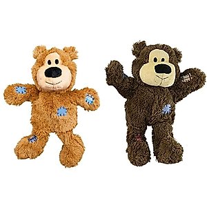 Kong Wild Knots Bears Durable Dog Toys Size:Med/Large Pack of 2, Medium Breeds