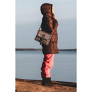 Higge Large Portable Baby Diaper Changing Pad Station, Diaper Clutch for Moms and Dads - Great for Toddlers, Babies and Newborns - Simple Scandinavian Design with Padded Mat, and Storage.