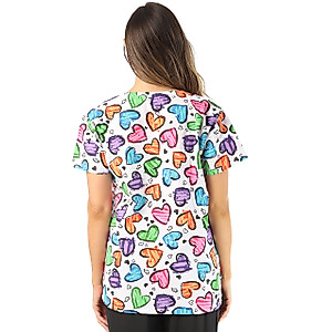 Just Love Women's Scrub Tops Scrubs 216V-28-3X