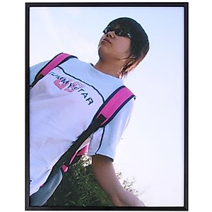 Aynoo 16x20 Poster Frame Black, Display Picturess 16x20 Metal Picture Frame,Aluminium Industries Studio Gallery Frame