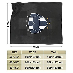 Woidxzxza Funda De Rayados Del Monterrey Ultra-Soft Micro Fleece Blanket Flannel Washable Lightweight Warm Plush Throw Blankets 60x50 in