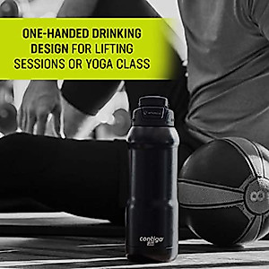 Contigo Fit Autoseal Water Bottle, 32 Oz, Licorice