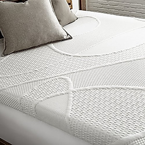 Perfect Cloud Gel-Infused 2-inch Cooling Memory Foam Mattress Topper Pad - Pressure Relieving (King)